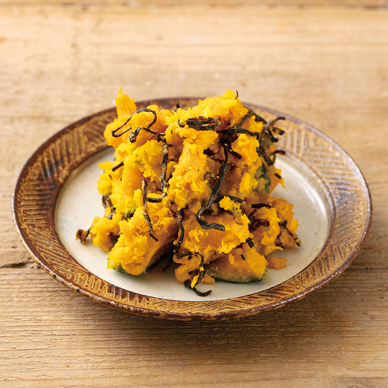 かぼちゃの塩昆布あえ｜だいどこログ[生協パルシステムのレシピサイト]